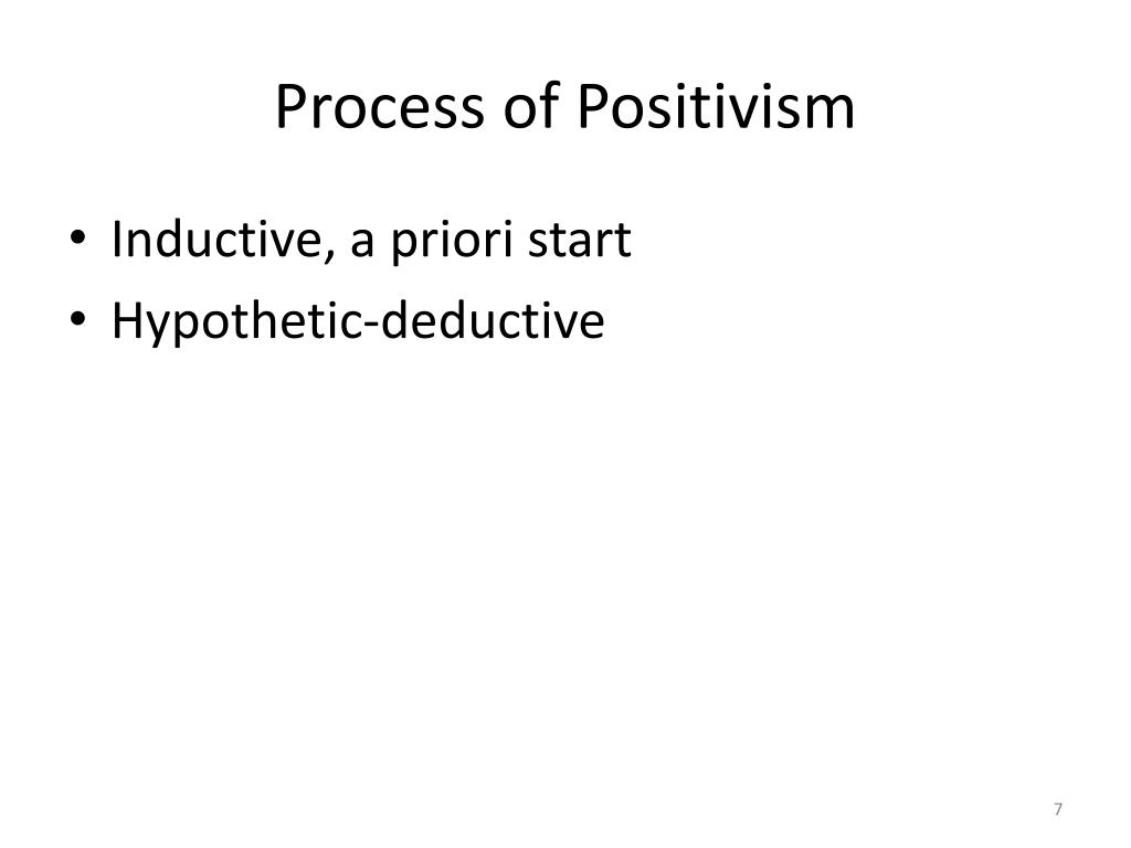 PPT - Researching the Cultural Sector Positivism & cultural research ...