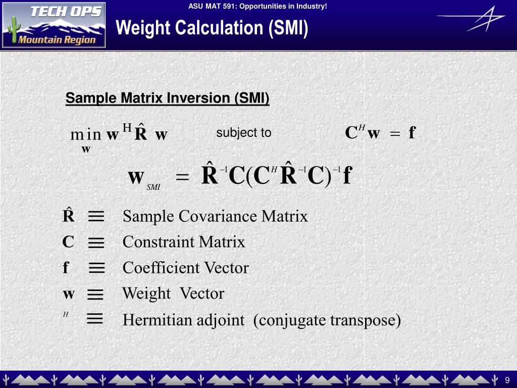 PPT - Advanced MTI Algorithms for Surveillance Systems in SAR ...