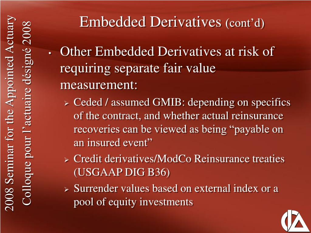 PPT - 2008 Seminar for the Appointed Actuary Colloque pour l’actuaire ...