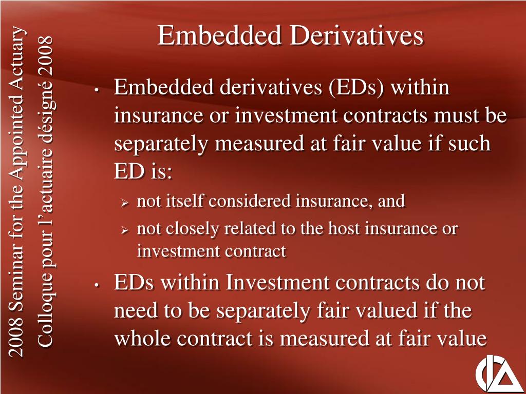 PPT - 2008 Seminar for the Appointed Actuary Colloque pour l’actuaire ...
