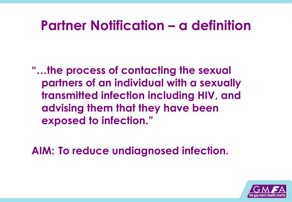 PPT - National Online HIV/STI Partner Notification Service PowerPoint ...