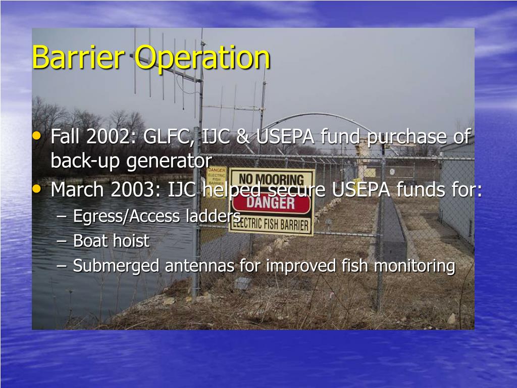 PPT - Chicago Sanitary and Ship Canal Aquatic Nuisance Species ...