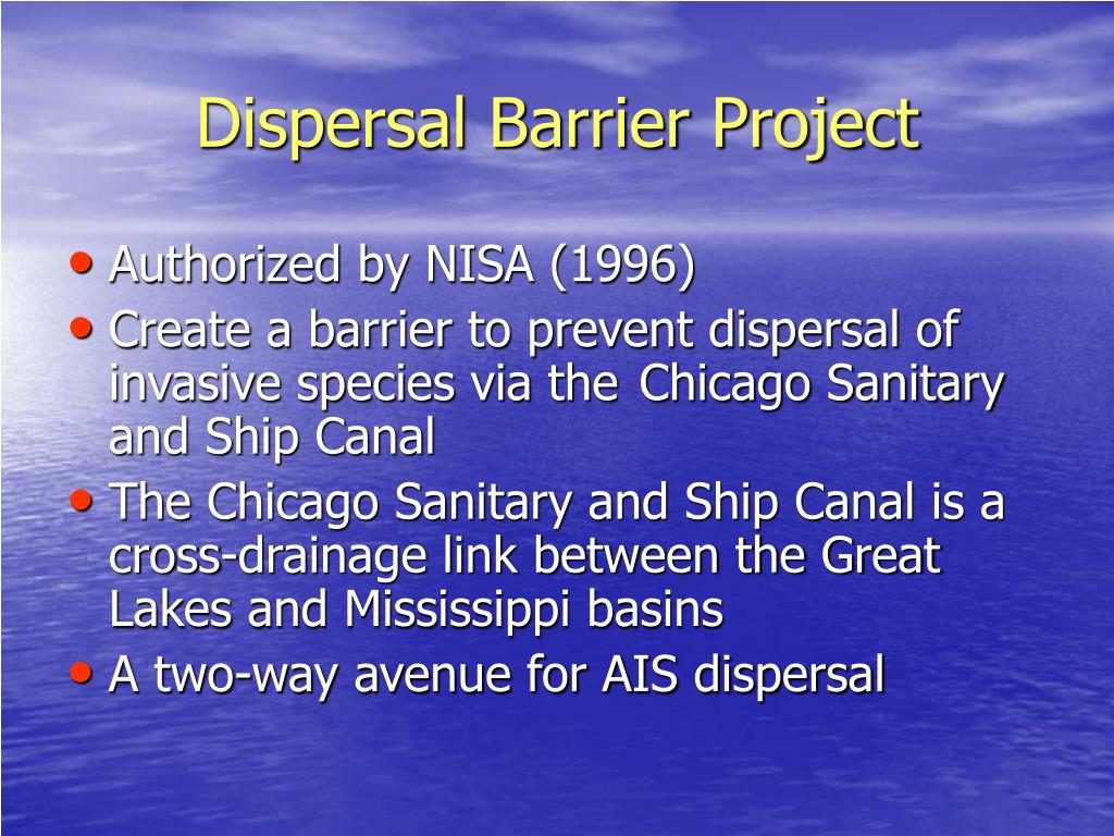 PPT - Chicago Sanitary and Ship Canal Aquatic Nuisance Species ...