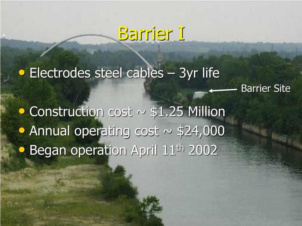 PPT - Chicago Sanitary and Ship Canal Aquatic Nuisance Species ...