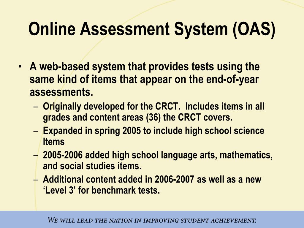 PPT - Assessment and Accountability Overview Chris Domaleski, Georgia ...
