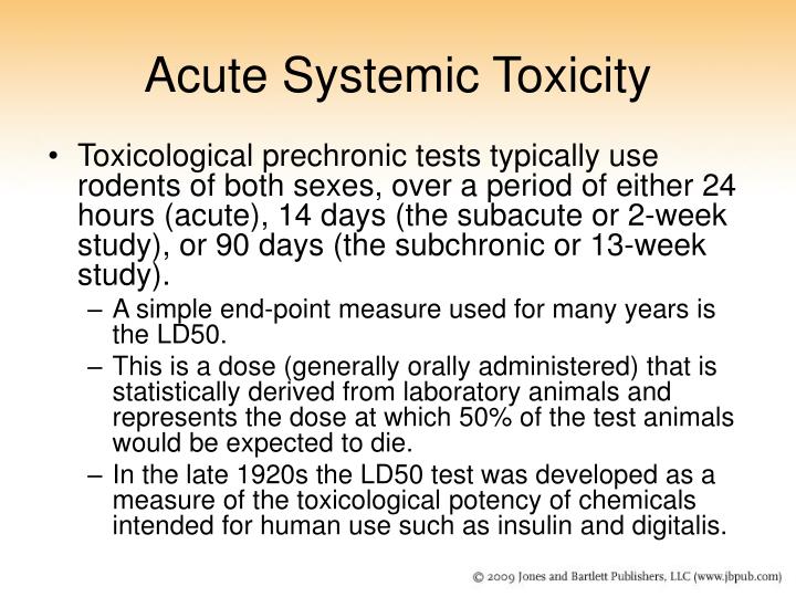 PPT - Chapter 20: Toxicity Testing PowerPoint Presentation - ID:3594459