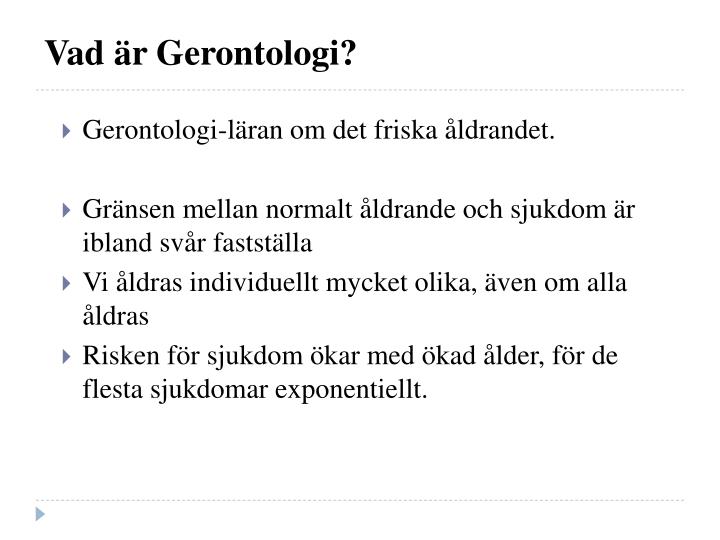 PPT - GERIATRIK-DEN GERIATRISKE PATIENTEN PowerPoint Presentation - ID ...