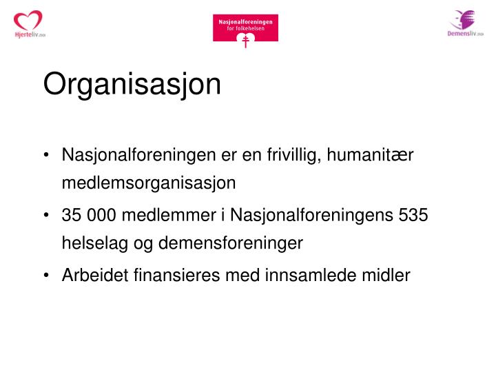 PPT - Organisasjon PowerPoint Presentation, free download - ID:3594767