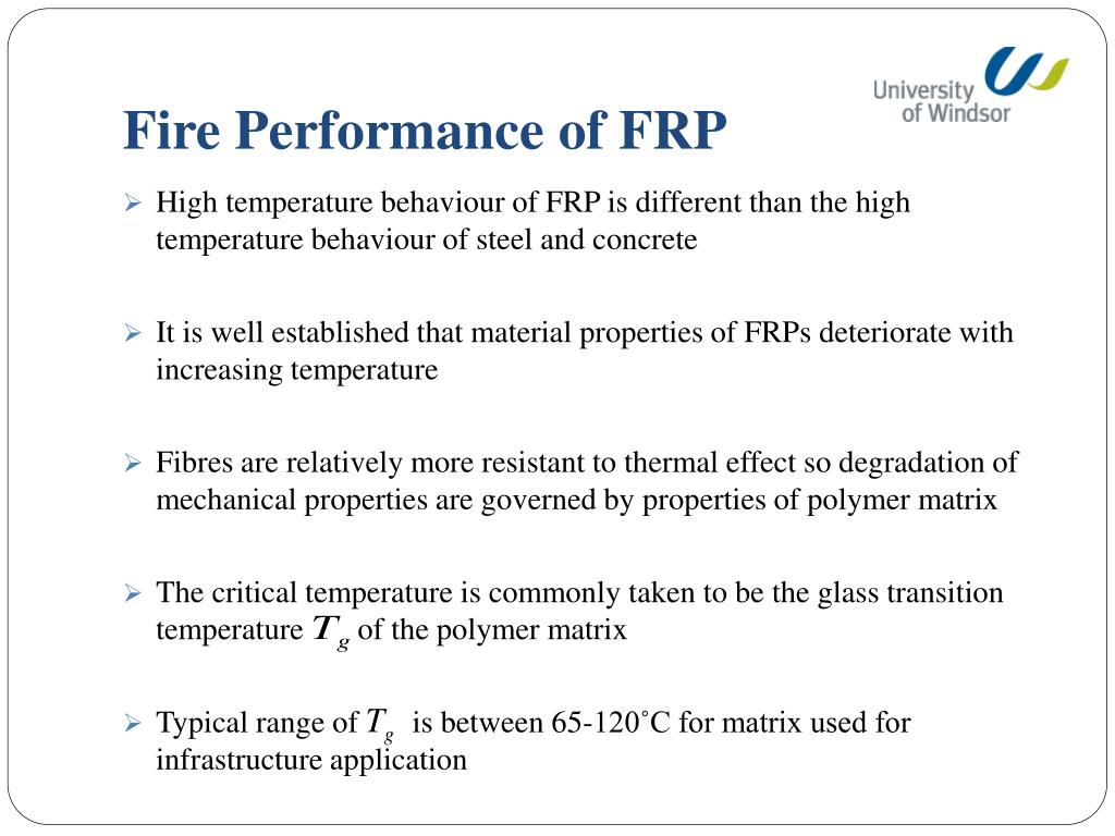 PPT - Fire Resistance of FRP Reinforced Concrete Beams PowerPoint ...