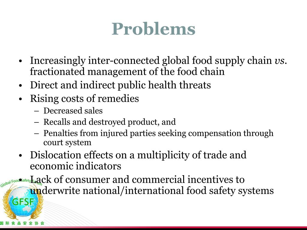 PPT - International Food Safety and the Global Food Chain: PowerPoint ...