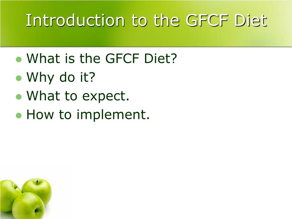 PPT - Healing Foods & The GFCF Diet PowerPoint Presentation, free ...