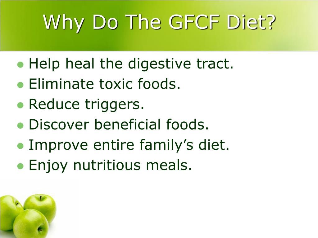 PPT - Healing Foods & The GFCF Diet PowerPoint Presentation, free ...