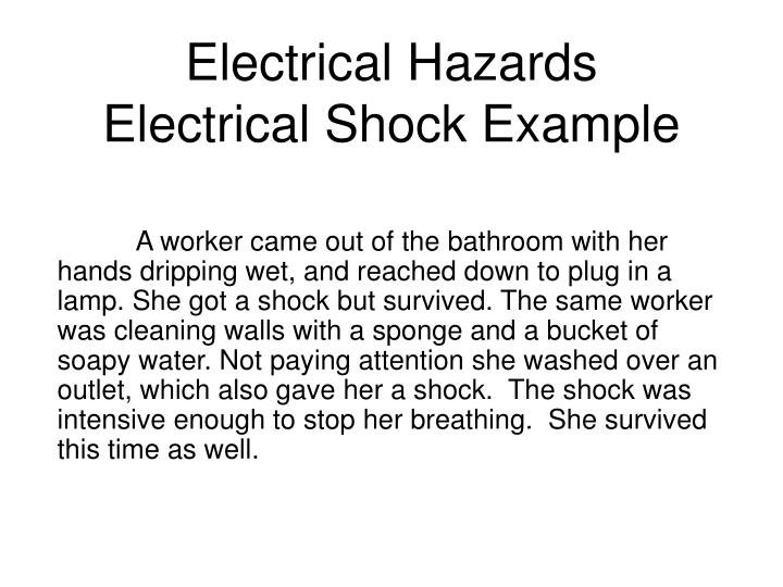 PPT - General Electrical Safety PowerPoint Presentation - ID:3596933