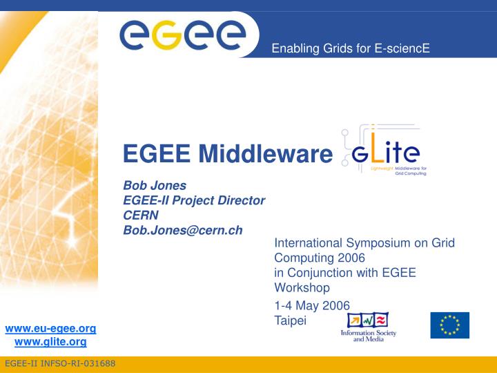 PPT - EGEE Middleware PowerPoint Presentation, free download - ID:3597273