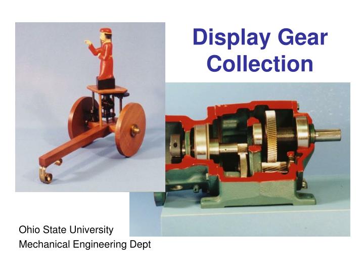 PPT - Display Gear Collection PowerPoint Presentation, free download ...