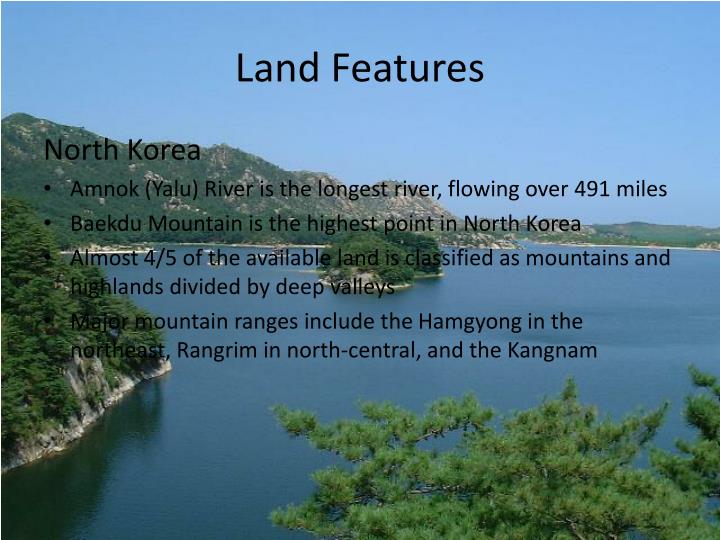 PPT - Korea: Geographic Features PowerPoint Presentation - ID:3597491