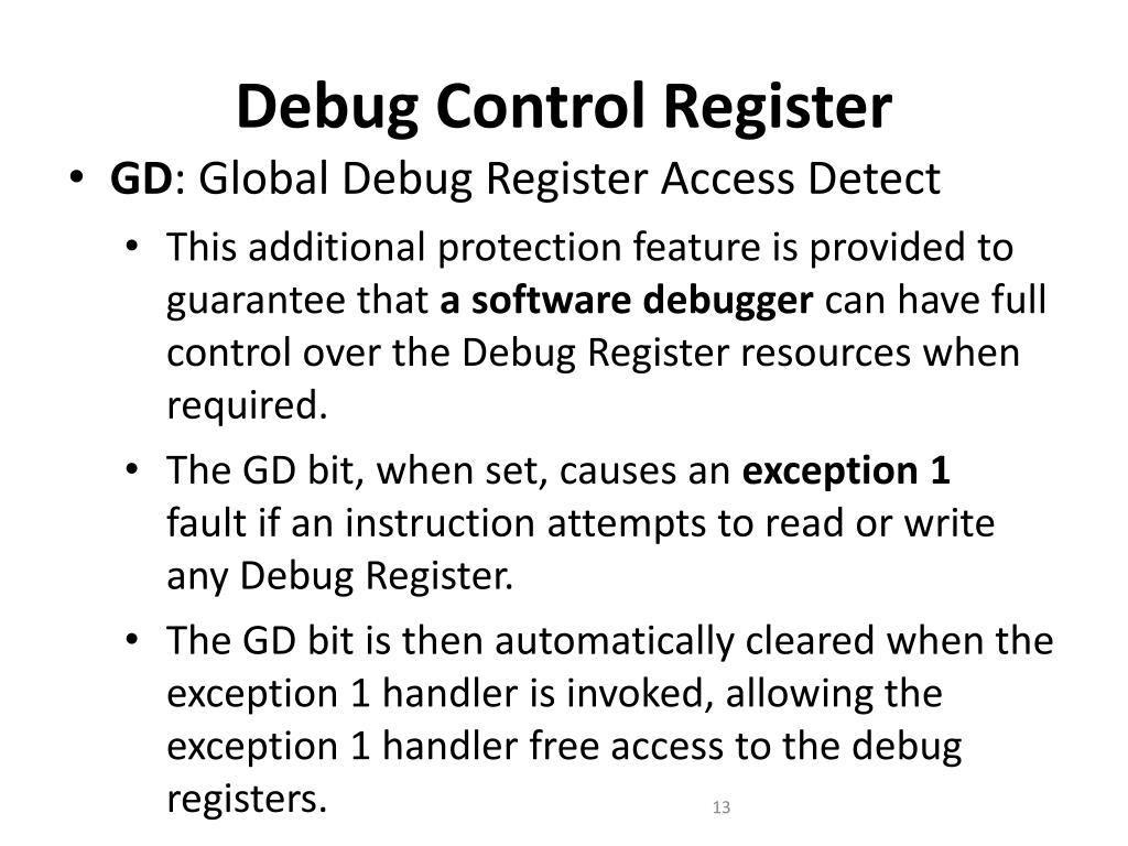 PPT - System Address Registers/Memory Management Registers PowerPoint ...