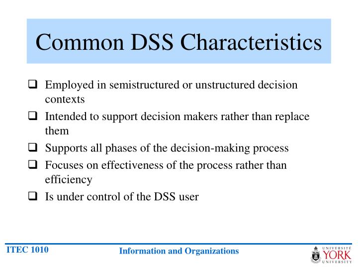PPT - Chapter 1: Introduction to Decision Support Systems PowerPoint ...