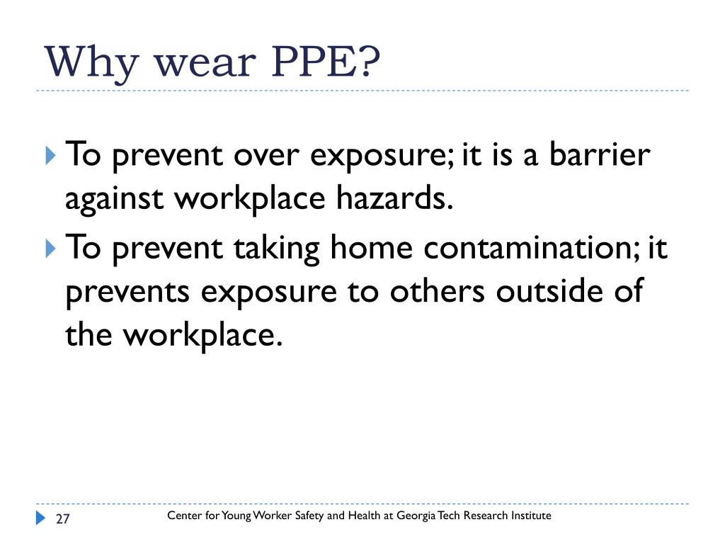 PPT - A Primer for Young Worker Safety and Health Training PowerPoint ...