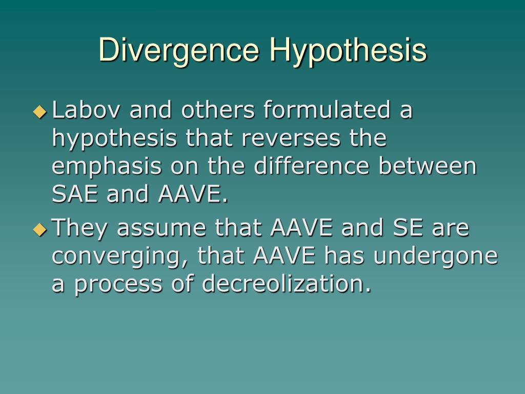 PPT - African-American Vernacular English (AAVE) PowerPoint ...