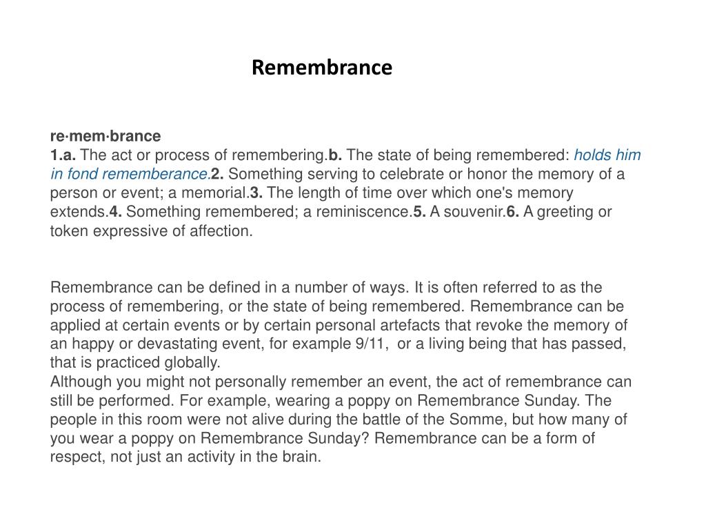 PPT - Remembrance – Black Power & TV Spectaculars PowerPoint ...