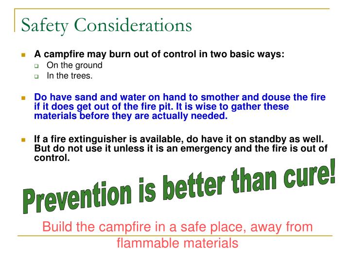 PPT - Organisation of Campfire PowerPoint Presentation - ID:3600815