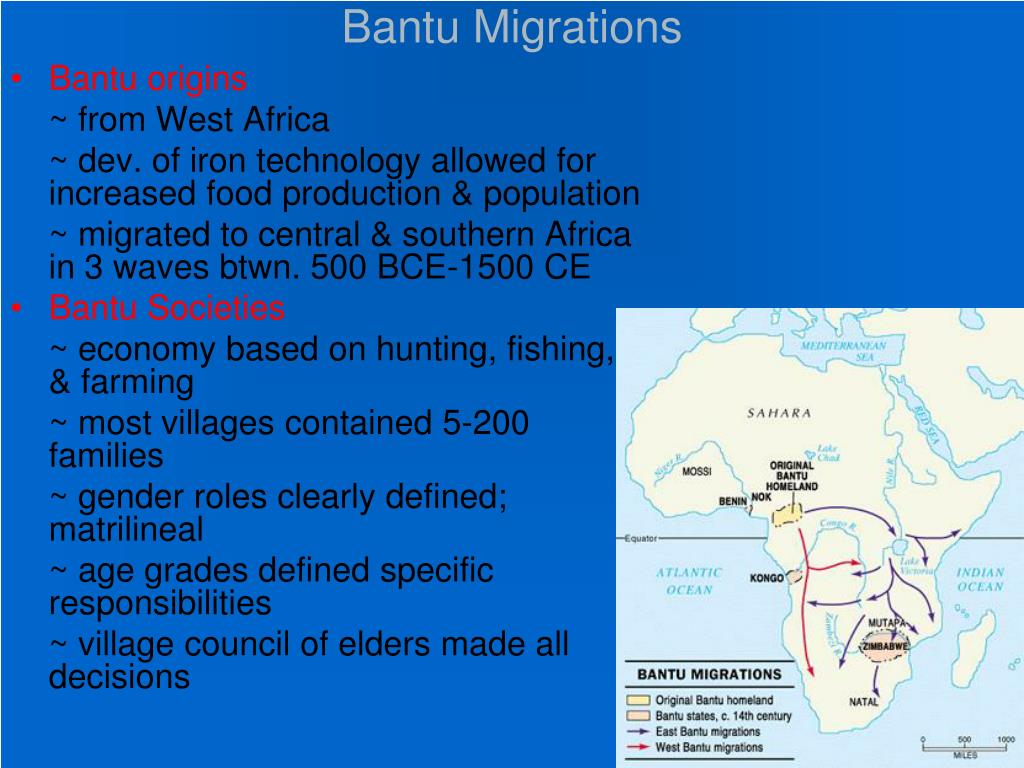 PPT - Early Africa: West African Kingdoms and Southern, Central, & East ...