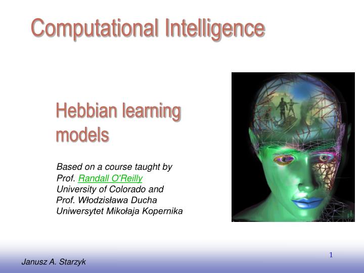 PPT - Hebbian learning models PowerPoint Presentation, free download ...