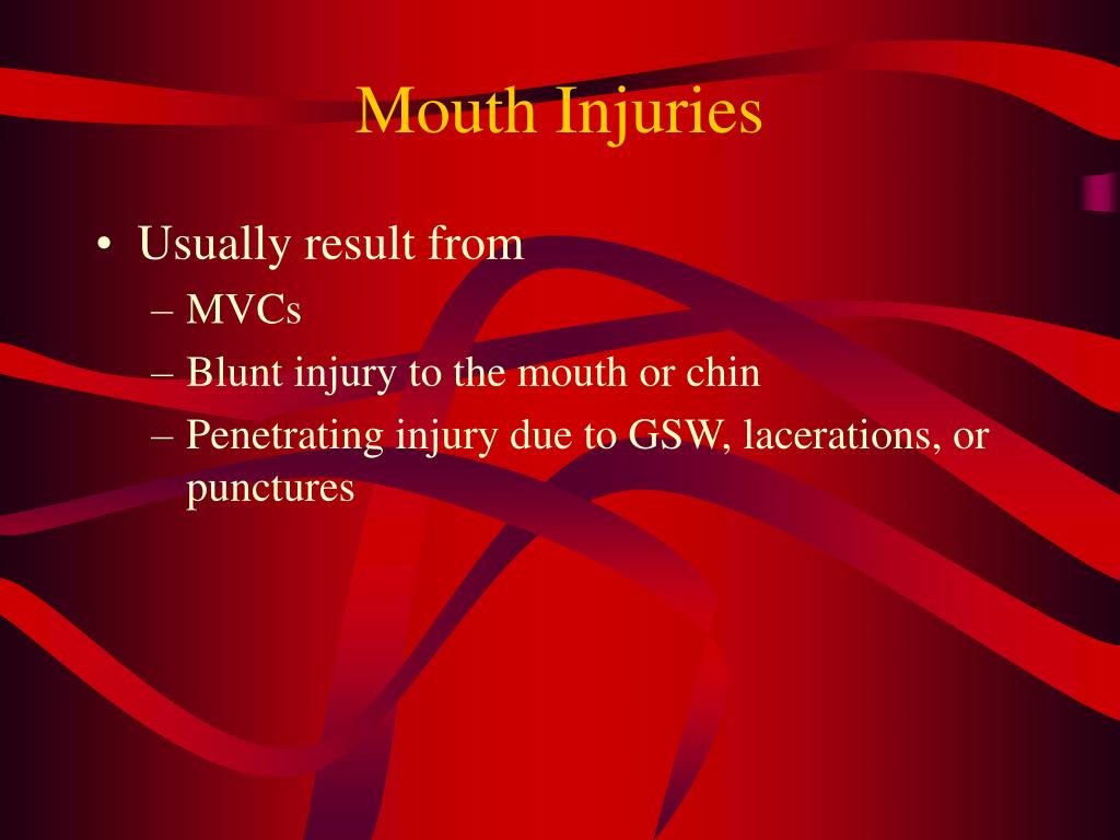 PPT - Maxillofacial, Ophthalmic & Dental Trauma PowerPoint Presentation ...