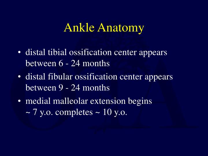 PPT - Pediatric Ankle & Foot Fractures PowerPoint Presentation - ID:3603149