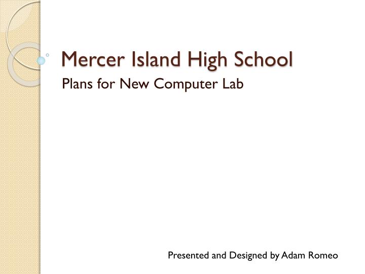 PPT - Mercer Island High School PowerPoint Presentation, free download ...